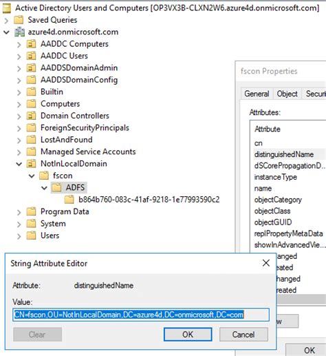 Dont Try This At Home Or Configuring Ad Fs Against Azure Ad Domain Services Securecloudblog