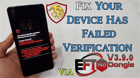 Your Device Has Failed Verification And May Not Work Properly Revoeduca