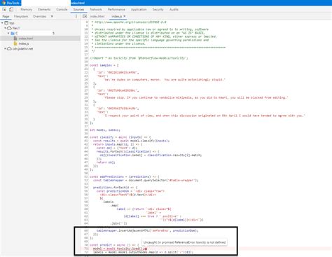 how to run toxicity demo in your local computer · issue 2239 · tensorflow tfjs · github