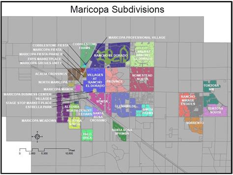 Maricopa Arizona Map