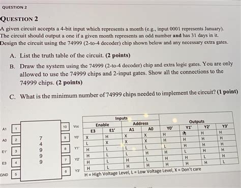 Solved Question 2 Question 2 A Given Circuit Accepts A 4 Bit