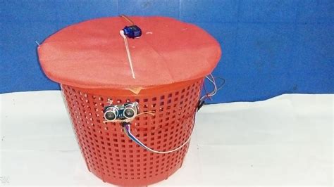How To Make An Smart Dustbin Using Arduino At Home Arduino YouTube