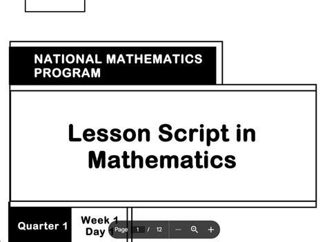 Deped Memos Orders And Results National Mathematics Program Nmp Grade 8