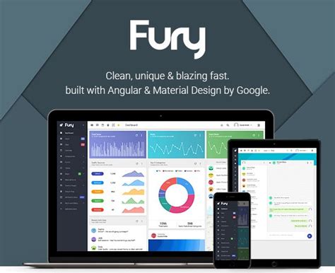 Fury Angular 16 Material Design Admin Template Material Design
