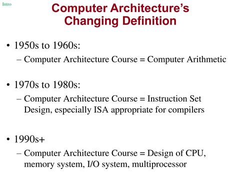 Ppt Instruction Set Architectures History And Issues Powerpoint Presentation Id2404832