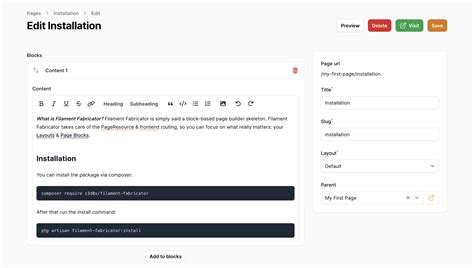 Github Z3d0xfilament Fabricator Block Based Page Builder Skeleton