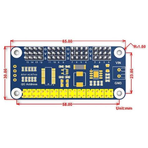 Servo Driver HAT For Raspberry Pi Channel Bit I C Digiware Store