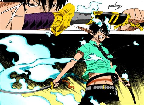 Akuma Rin Colorize By Rikusawada On Deviantart