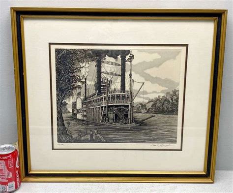 Alan Jay Gaines Print Dixons Auction At Crumpton