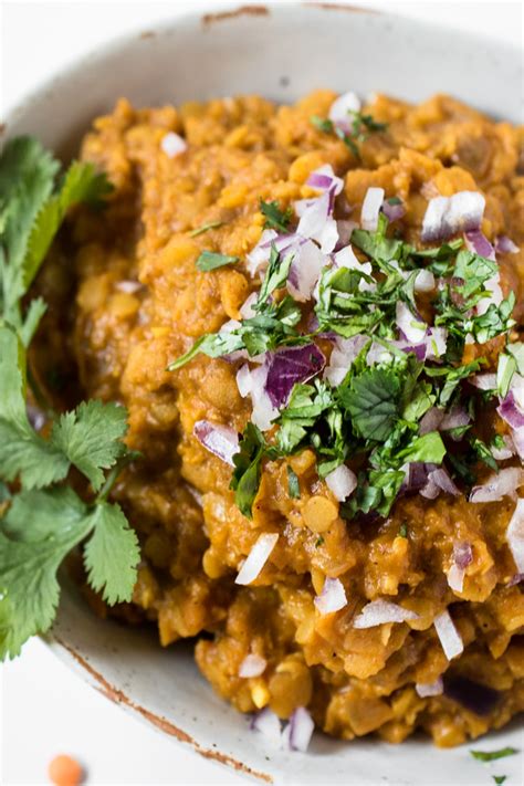 Spicy Ethiopian Red Lentils Misr Wat