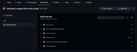 integrating ci workflow using github actions for ios apps by naman mittal apr 2022 medium