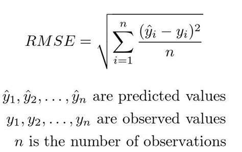 如何通俗理解均方根误差(rmse) 知乎 如何通俗理解均方根误差(rmse) 知乎