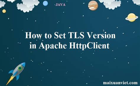 How To Set Tls Version In Apache Client Vietmxs Blog