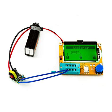 Modulo Arduíno Testador De Componentes Medidor Esr Lcr T4 Cirilo Cabos