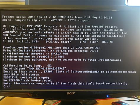 Guide How To Flash A Modded Ami Uefi Bios By Fernando Bios Modding Guides And