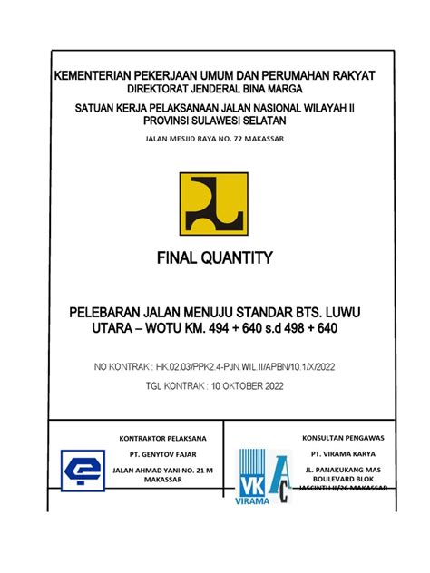 Sampul Final Quantity Pdf