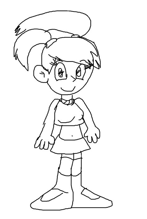 Wip Humanized Jenny Wakemen My Version By Redtails 97 On Deviantart
