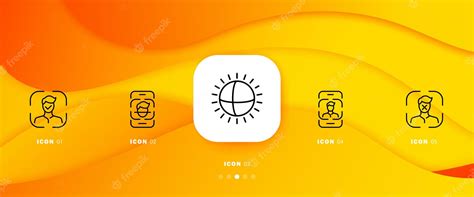 Premium Vector Biometric Set Icon Recognition By Palm Fingerprint