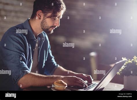Man Typing Hi Res Stock Photography And Images Alamy