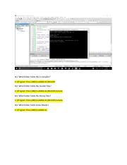 HomeWork 2Picture Pdf Q1 What Folder Holds The C Compiler C