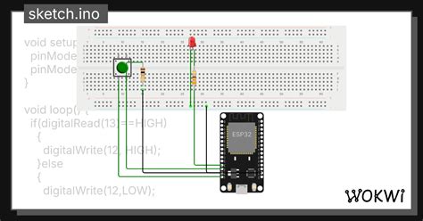 Esp32 Push Button Wokwi Arduino And Esp32 Simulator Vrogue Risetled