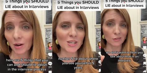 Interview Expert Reveals The Top 5 Things You Should Lie About During