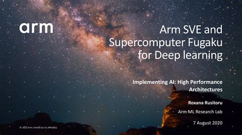 Implementing Ai High Performance Architectures Arm Sve And