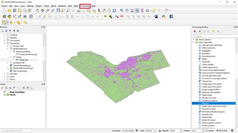 Calculating Street Intersection Density In QGIS CUOSGwiki