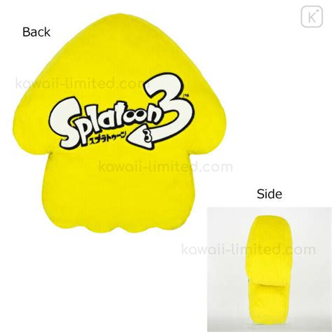 Japan Splatoon Cushion Squid Yellow Kawaii Limited