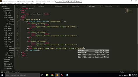 Insert Data In Database Codeigniter In Hindi Youtube