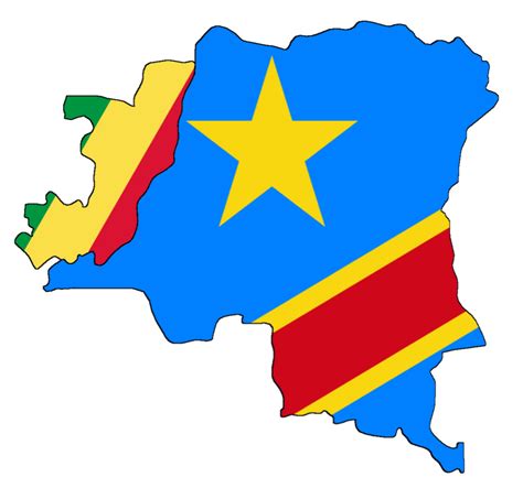 Congos Flag Map By Neon Cyan On Deviantart