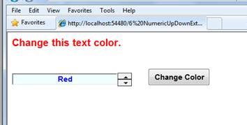 Ajax Toolkit NumericUpDownExtender Control In ASP Net MindStick
