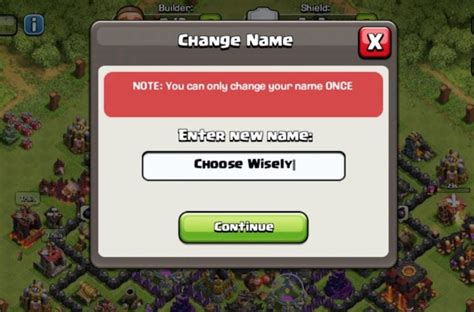 How To Change Your Name In Clash Of Clans