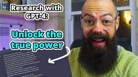 Chatgpt 4 Unlocks Research Genius The Tricks You Need To See