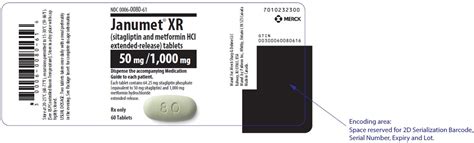 Dailymed Janumet Xr Sitagliptin And Metformin Hydrochloride Tablet