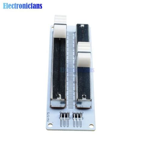 Zre Cev Electronic Building Block 10k Double Row Sliding Linear Potentiometer Module For Arduino