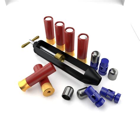 3d Model Shot Shell Reloading Set Vr Ar Low Poly Cgtrader