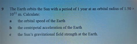 Why Do Part B And C Have The Same Answer A2 Gravitation Ralevel