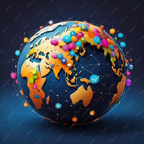 Premium Photo Internet Of Things Cloud Computing Design Concept With Icons Digital Network