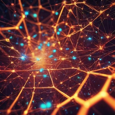 Premium Photo Cyber Big Data Flow Blockchain Data Fields Network Line Connect Stream Concept