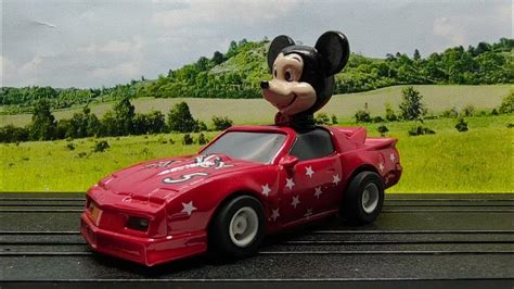 Marchon Mickey And Donald Duck Firebird M R1 Ho Slot Car For Sale Auction Youtube