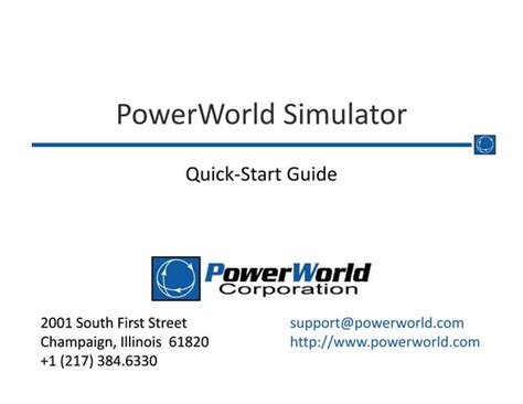 Simulator Quickstart Guide For The Simulation Pdf