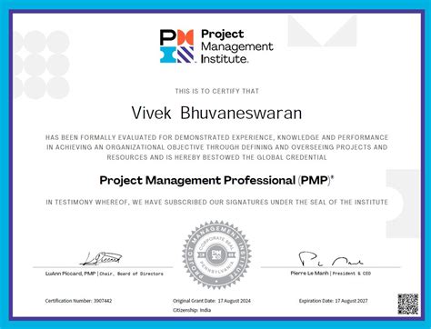 Vivek Bhuvaneswaran Pmp® On Linkedin Pmp Projectmanagement