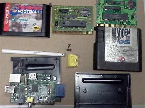 Ross Larsons Tech Blog Sega Genesis Cartridge Raspberry Pi Case Mod