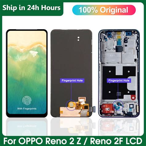 Original AMOLED 6 53 For Oppo Reno 2F LCD Display Touch Screen Digitizer Assembly For Reno2