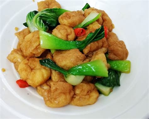 【青菜油豆腐的做法步骤图，青菜油豆腐怎么做好吃】影子cy3下厨房