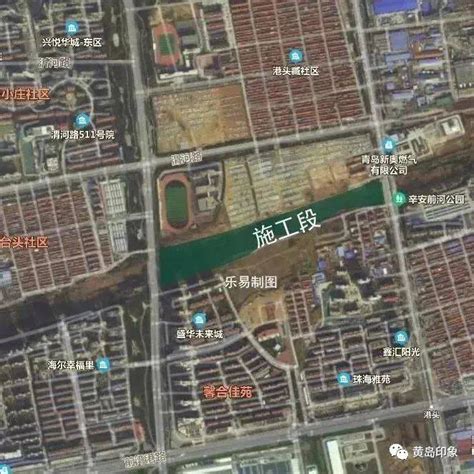 黄岛这条河将进行综合治理，包括水利工程景观工程！护岸西海岸河槽