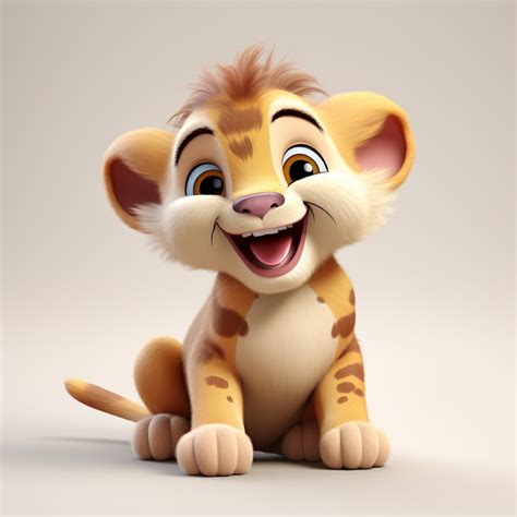 Lindo Dibujo De Simba