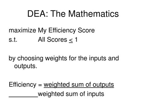 Ppt Data Envelopment Analysis Powerpoint Presentation Free Download Id 873583