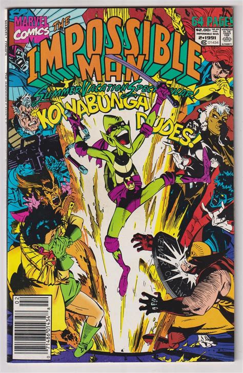 Impossible Man Summer Vacation Spectacular 2 1st Print Marvel